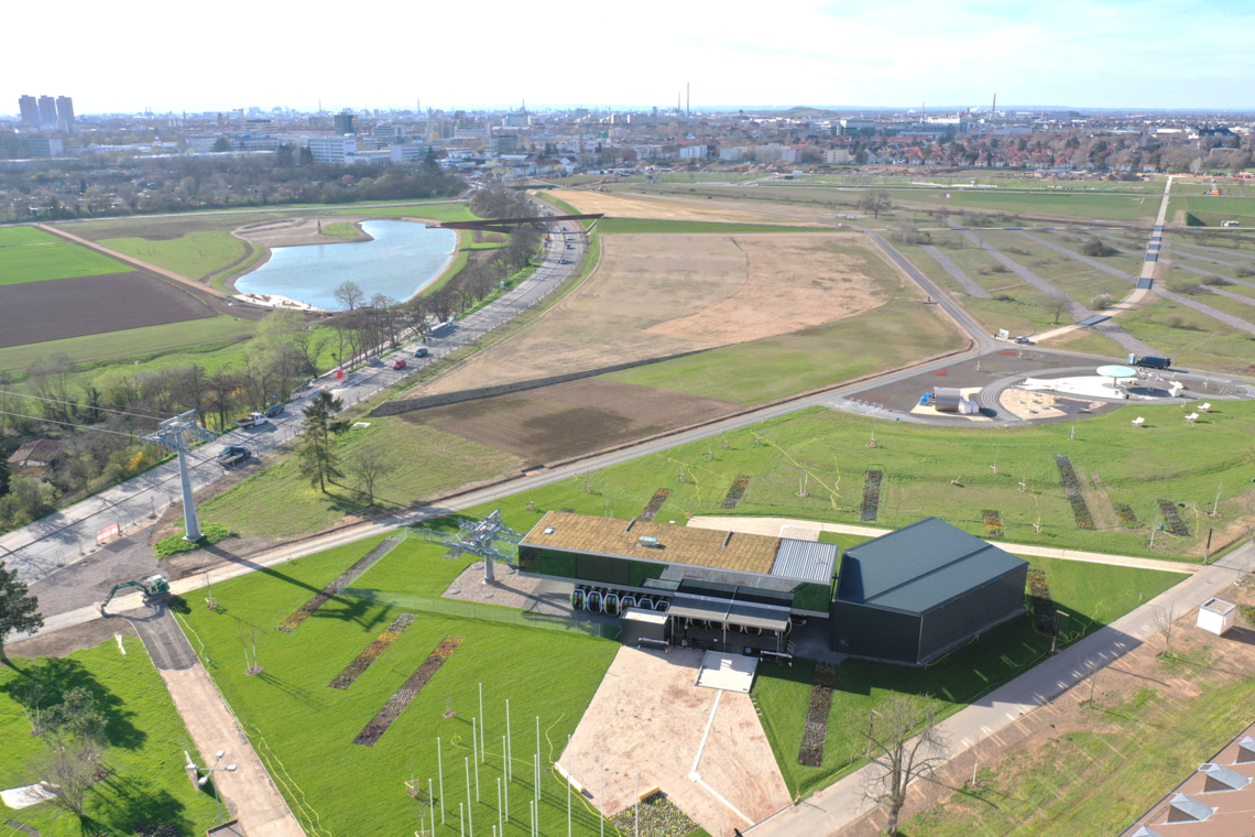 Mitten im Grünzug Nordost: Hier liegt der Spinelli Park | Mannheim.de